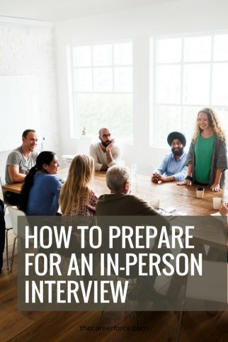 How to Prepare for an In Person Interview - The Career Force
