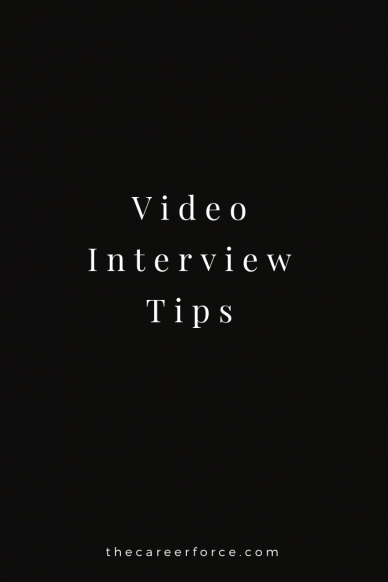 Video Interview Tips (featuring Zoom) (Video)
